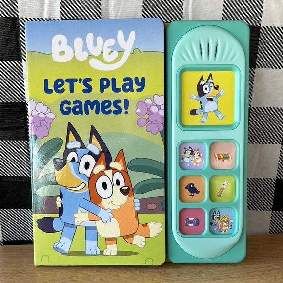 Bluey | Toys | Bluey Lets Play Games Sound Book | Poshmark